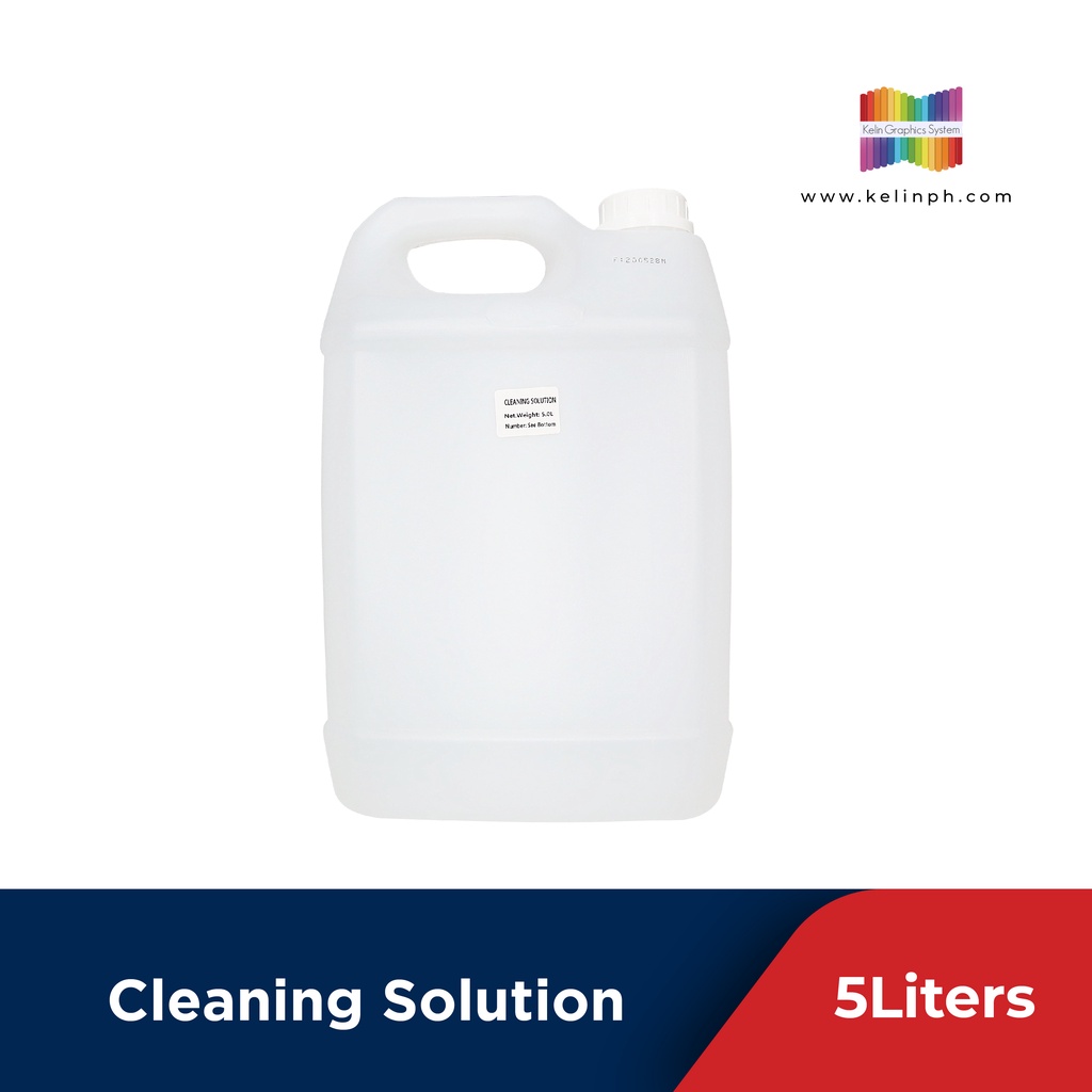 KGS Solvent Cleaning Solution 5 Liters/ 1 Gallon For Large Format ...