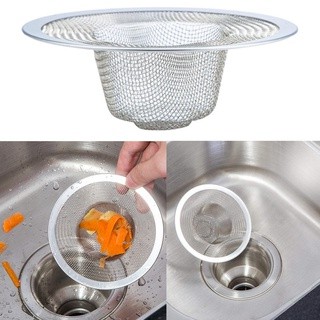 Stainless Steel Drainer Basin Filter Mesh Sink Strainer | Shopee ...