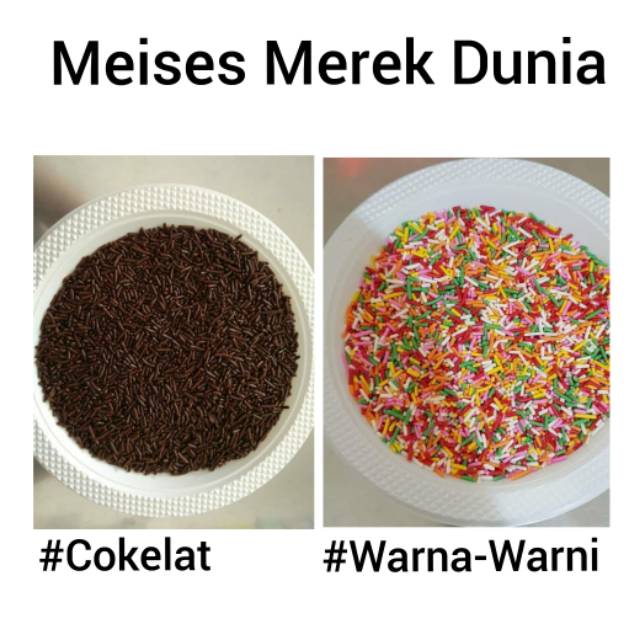 Meises Ceres Brand World Brown / Color - Colorful 250 Gr | Shopee ...