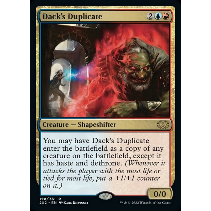 MTG Singles 2X2 Dack's Duplicate | Shopee Philippines