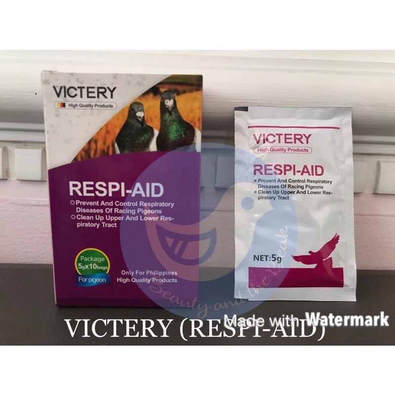 Victery Respi-Aid 5mg Sachet PER SACHET | Shopee Philippines