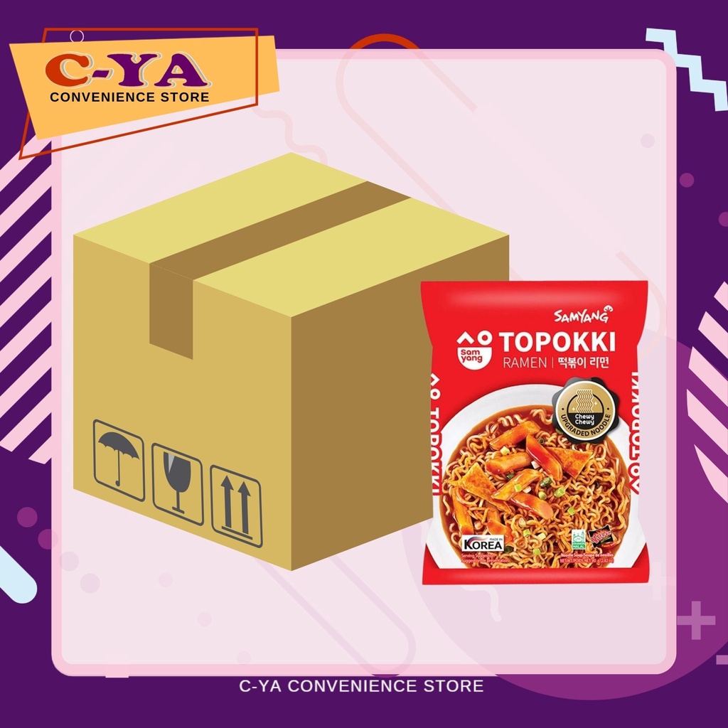 1Box of Samyang Topokki Ramen 80Gx40PCS | Shopee Philippines