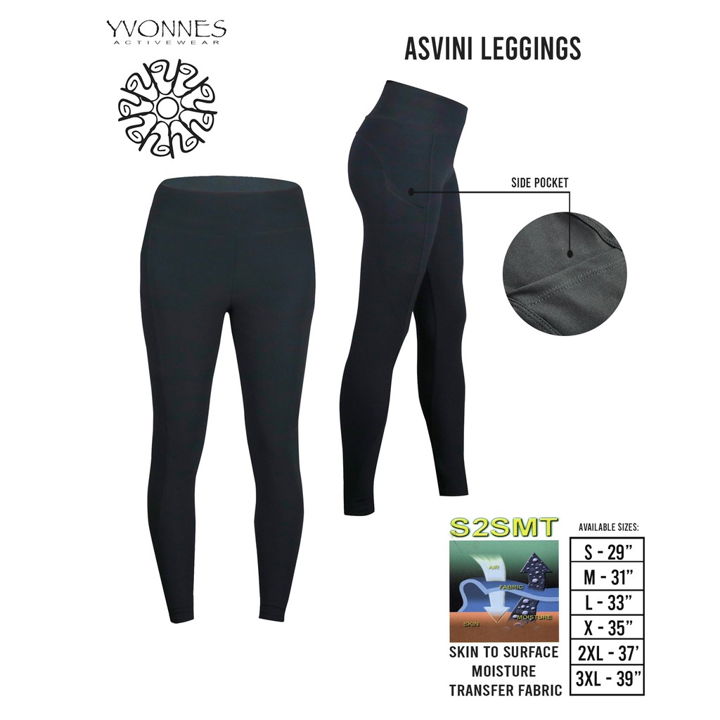 Yvonne's Asvini Women Leggings | Shopee Philippines