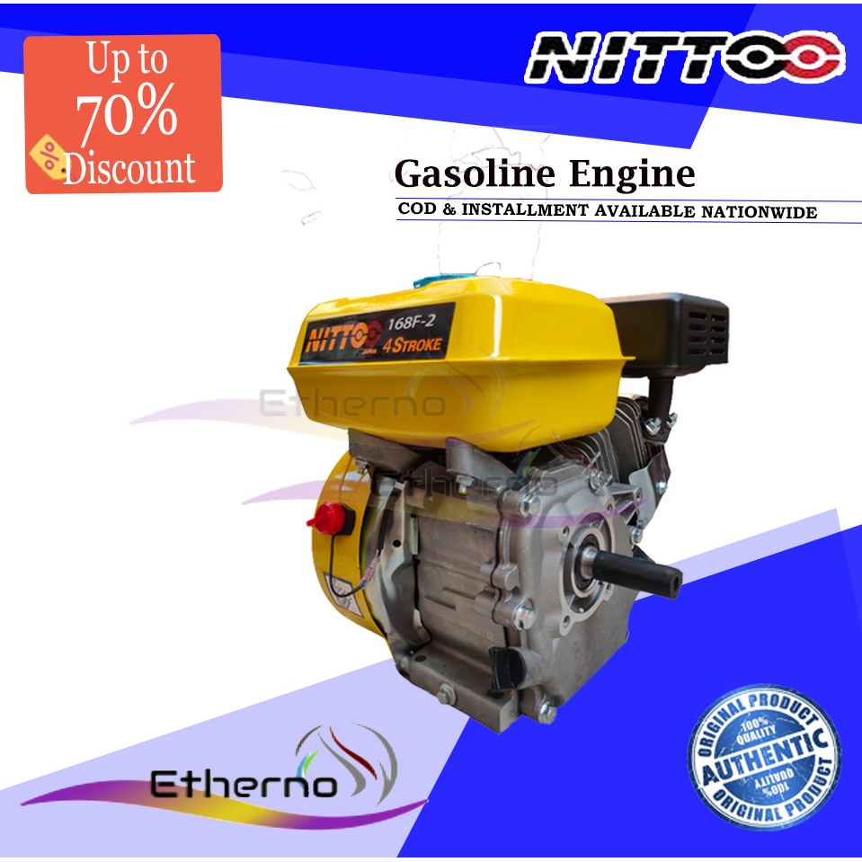 Nittoo Gasoline Engine 6 HP | Shopee Philippines