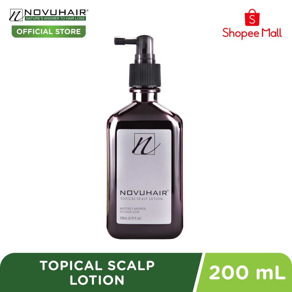 NOVUHAIR Topical Scalp Lotion 200 ML | Shopee Philippines