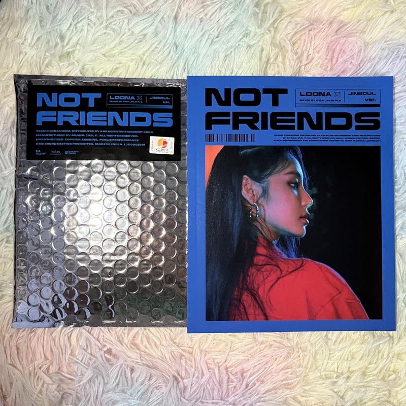 LOONA Not Friends Official Album Unsealed (Jinsoul ver) (Heejin ver ...