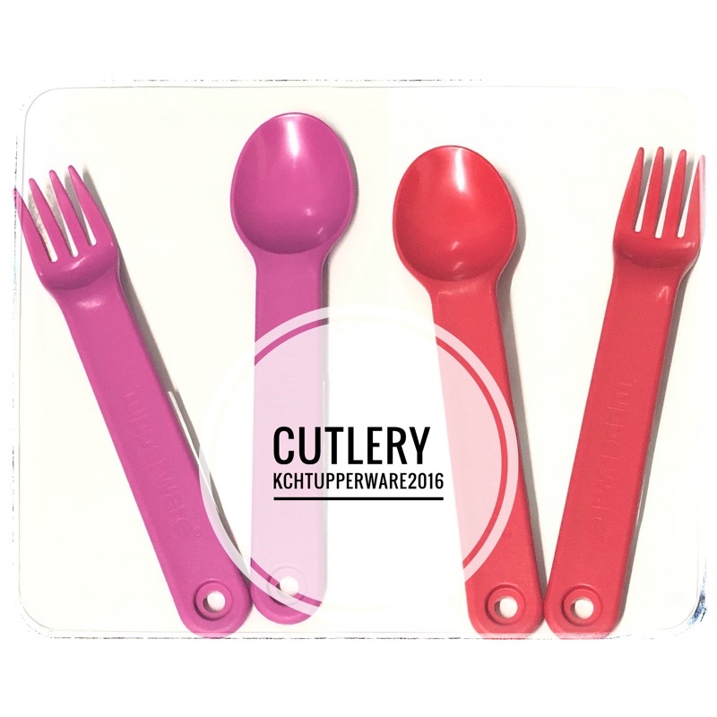 Tupperware Cutlery (1 pair) | Shopee Philippines