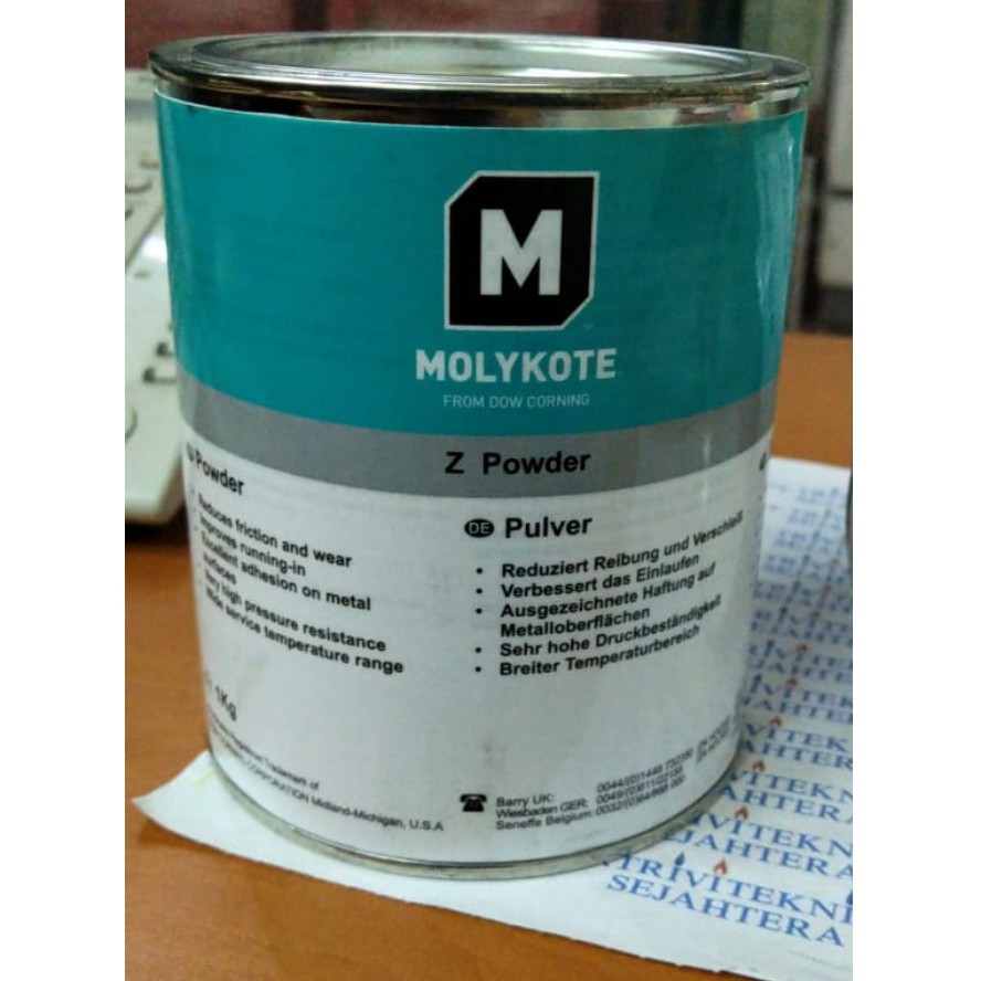 Molykote Z Powder, Molycote mos2 Powder, | Shopee Philippines