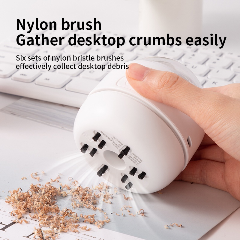 Deli Cordless Desk Cleaner Mini Vacuums Desktop Cleaners For Pc Laptop ...