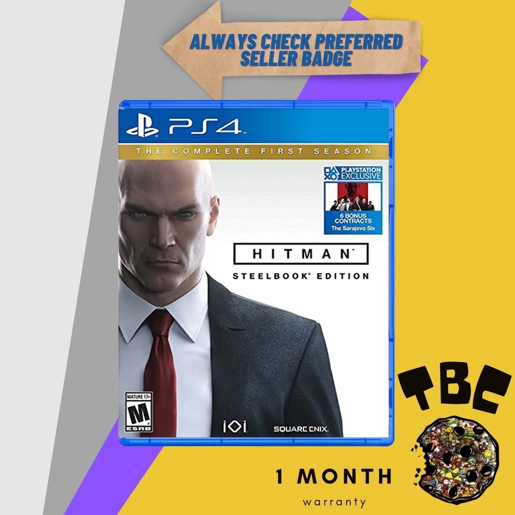 Hitman The Complete First Season - Playstation 4 [Steel Case][R2 ...