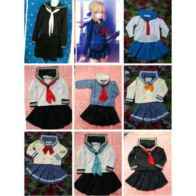 Sailor fuku/Japanese School Uniform-Cosplayer Uniform/seifuku nezuko ...