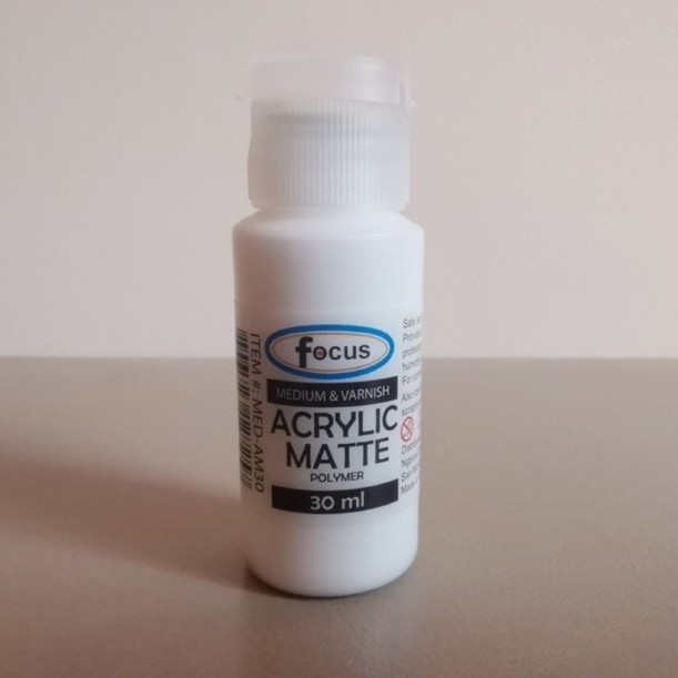 Acrylic Matte Polymer 30ml | Shopee Philippines