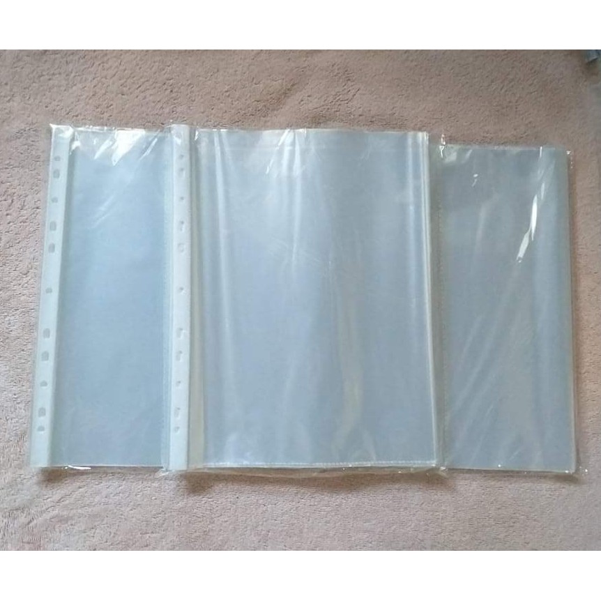 Clear Sheet Protector A4 / Long 100pcs per Pack / Clearbook Refill ...