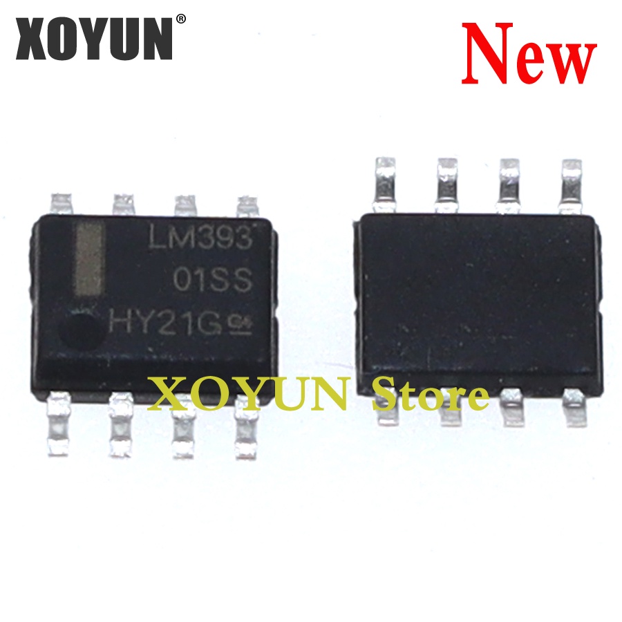 20pcs 100% New LM393 LM393DR SOP-8 Low power voltage comparator IC | Shopee Philippines