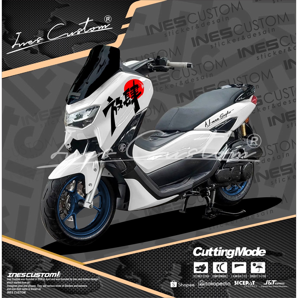 Sunmory JAPANESE NMAX CUTTING STICKER | Shopee Philippines