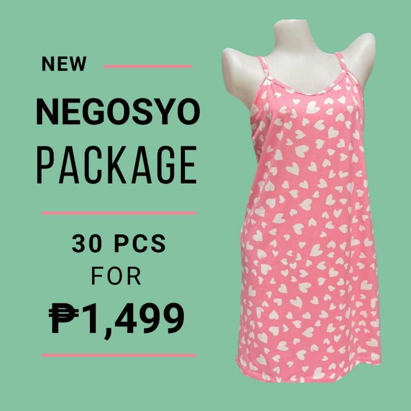 30 PCS ASSORTED PRINT DRESS PAMBAHAY, NEGOSYO STARTER KIT, | Shopee ...