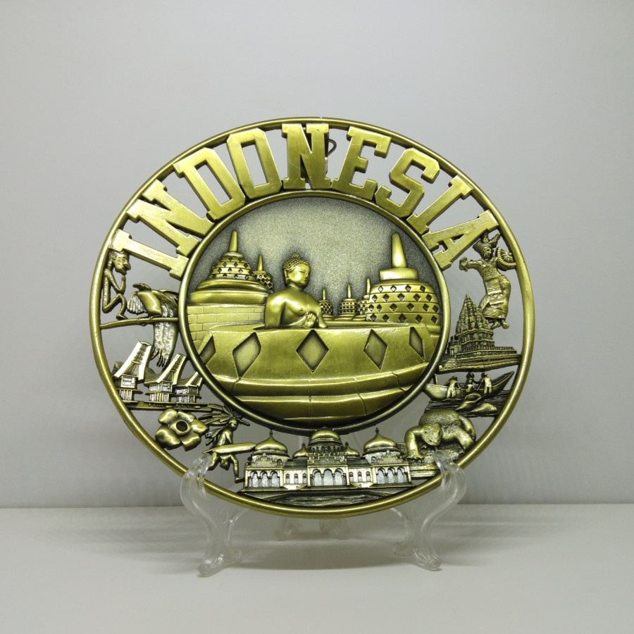 Indonesian Plate Display Souvenirs From Indonesia | Shopee Philippines