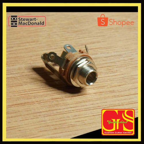 Stewmac PART12B Switchcraft Output Jack - Stereo Type | Shopee Philippines