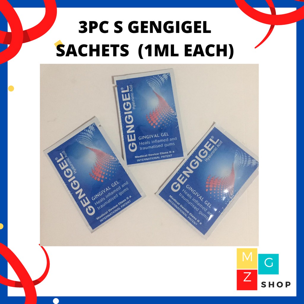 GENGIGEL SACHET 3 PCS: (1ML EACH) | Shopee Philippines