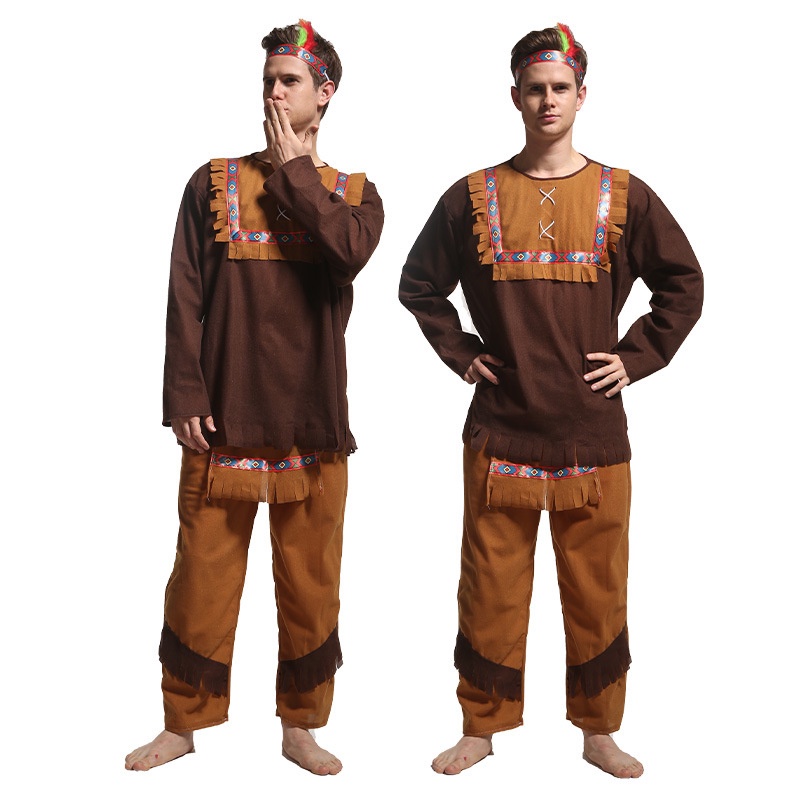 Carnival Indian Princess Halloween Costumes For Women Adult Man Dance ...