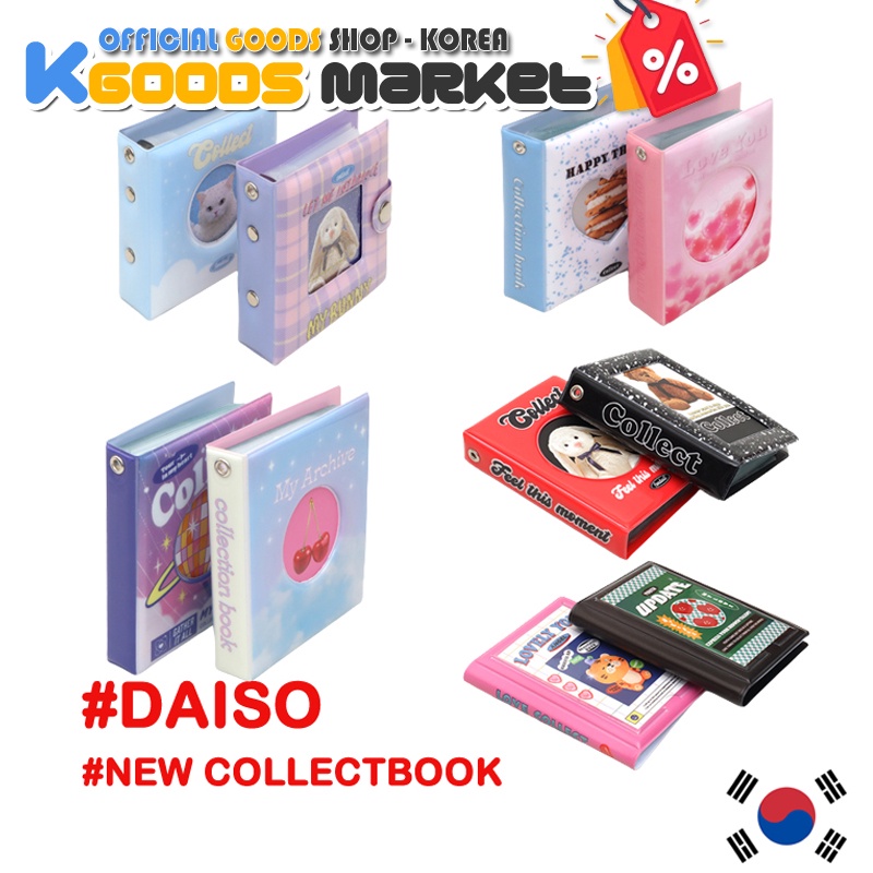 Daiso Korea New Version Photo Card Binder Photo Album Collect Book ...