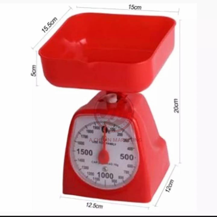 Kitchen Scale Food Weighing Scale (Timbangan) 5KG CFC-01-02 | Shopee ...