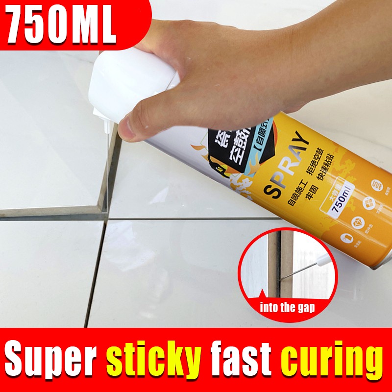Tile hollow glue 750ml Repair loose floor tiles and walls With Needle ...