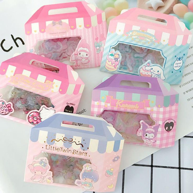 26 Pcs/pack Cartoon Anime My Melody Cinnamoroll Dog Kumori Twin Stars ...