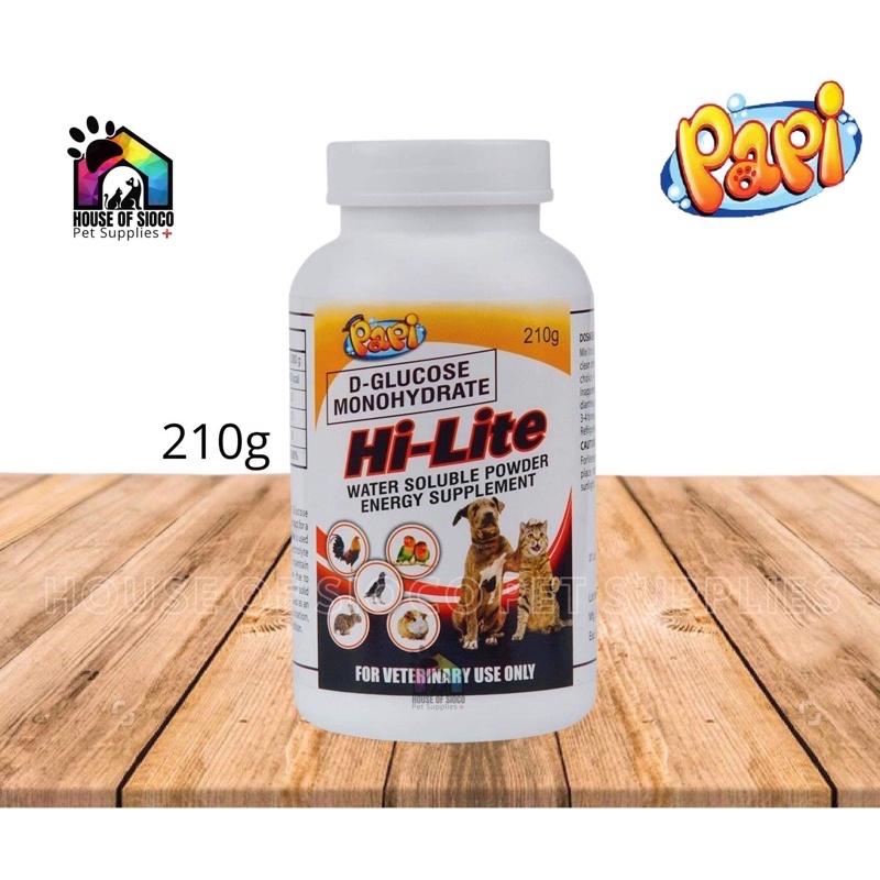 Papi Hi-Lite Energy Supplement For Pets 210g | Shopee Philippines