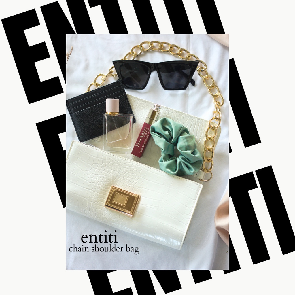 entiti : Chain Shoulder Bag | Shopee Philippines