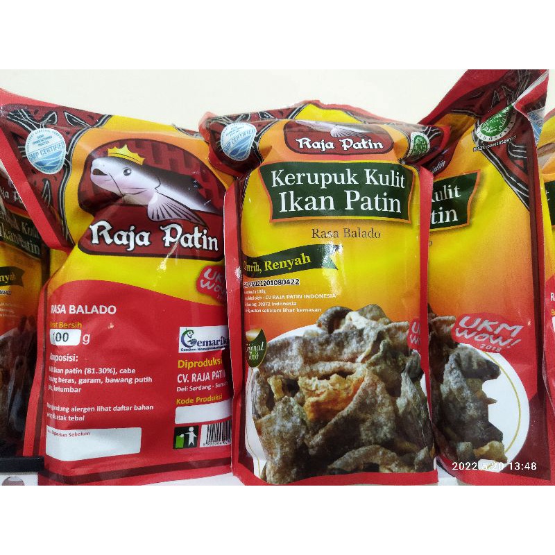 PATIN FISH SKIN CRACKERS PACKAGE 100g | Shopee Philippines