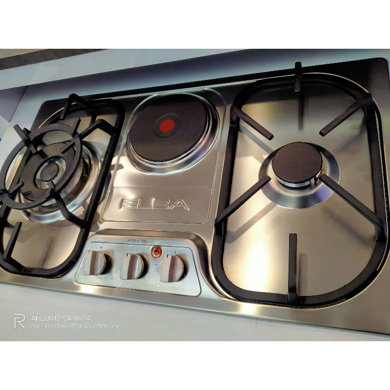 Elba Built-in Hob E74-210X Stainless Steel | Shopee Philippines