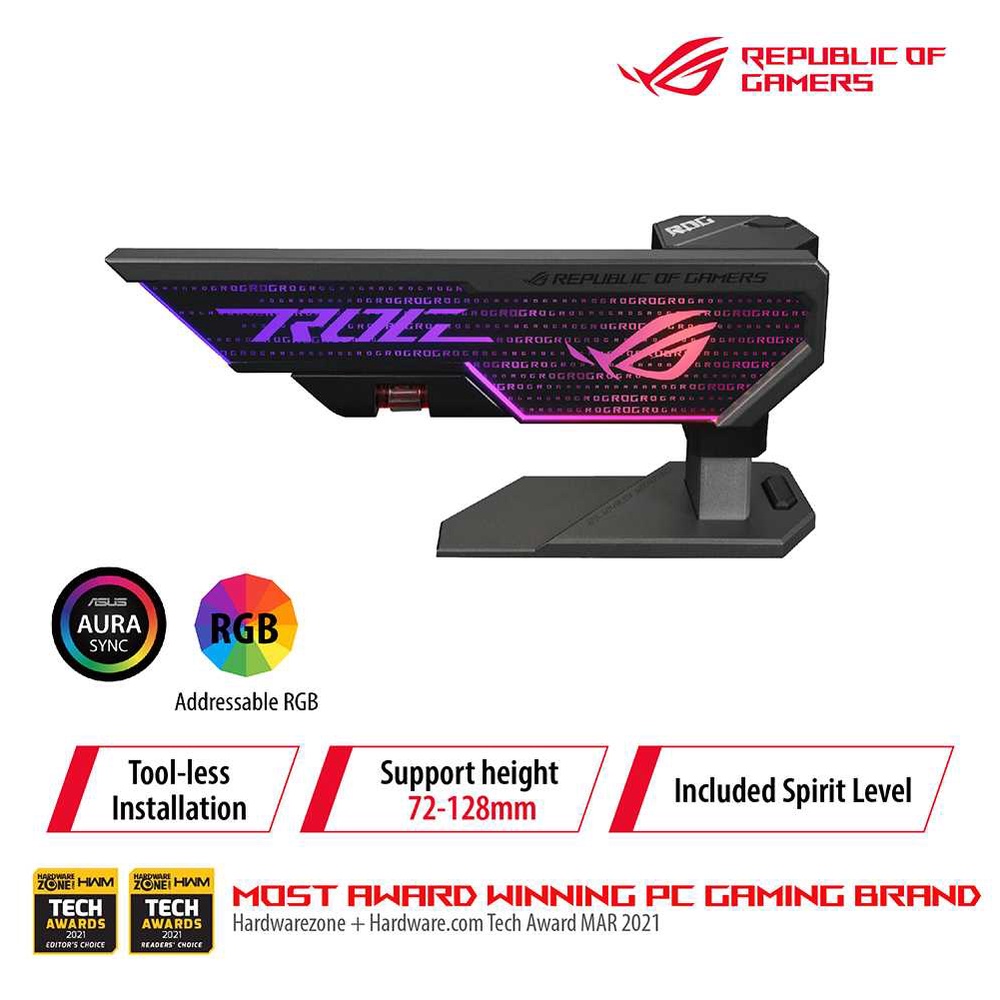 ASUS ROG Herculx Graphics Card Holder | Shopee Philippines