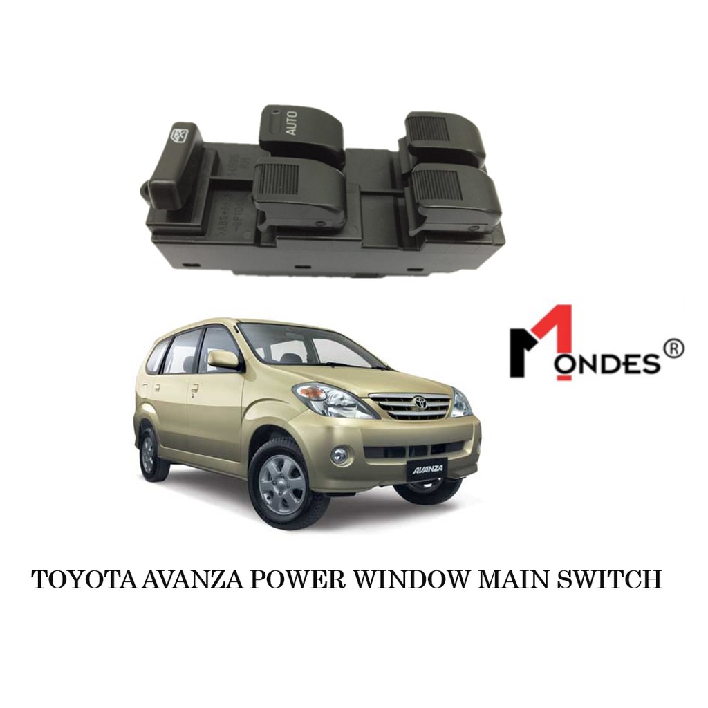 Toyota Avanza Driver Side Power Window Main Switch | Shopee Philippines