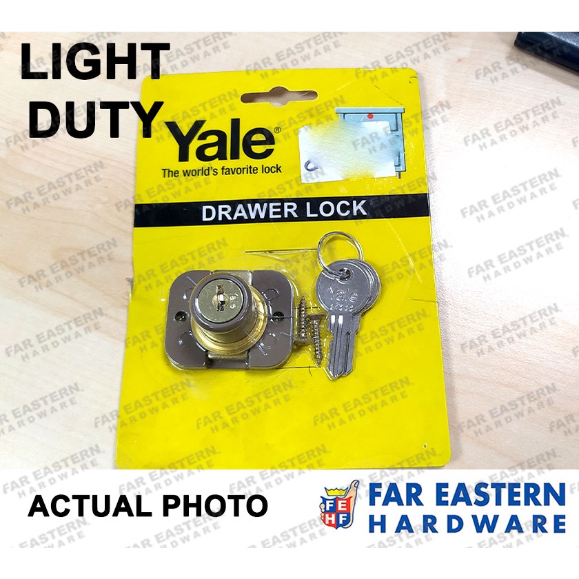 YALE Drawer Lock Light Duty | Heavy Duty | Shopee Philippines