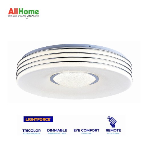LS LIGHTFORCE HFX0775-350 CH Tri-Color Ceiling Lamp 48W | Shopee ...