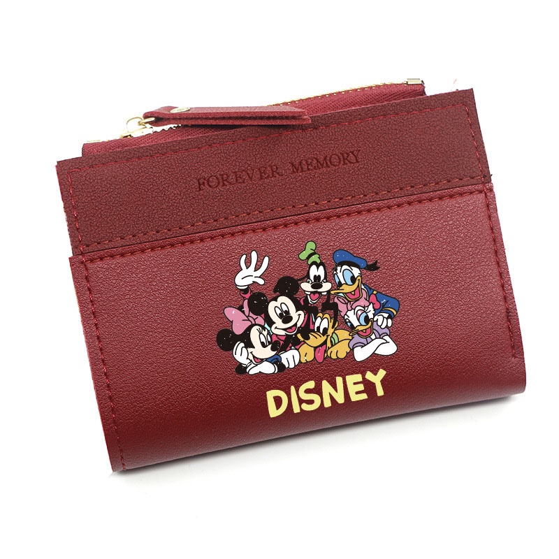 Mickey Mouse Wallet for Women Card Holder Wallet for Men Coin Purse ...