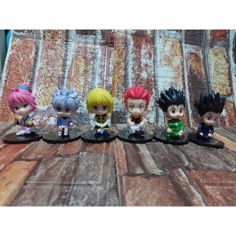 Hunter X Ghost Fighter Chibi Mini Figures | Shopee Philippines