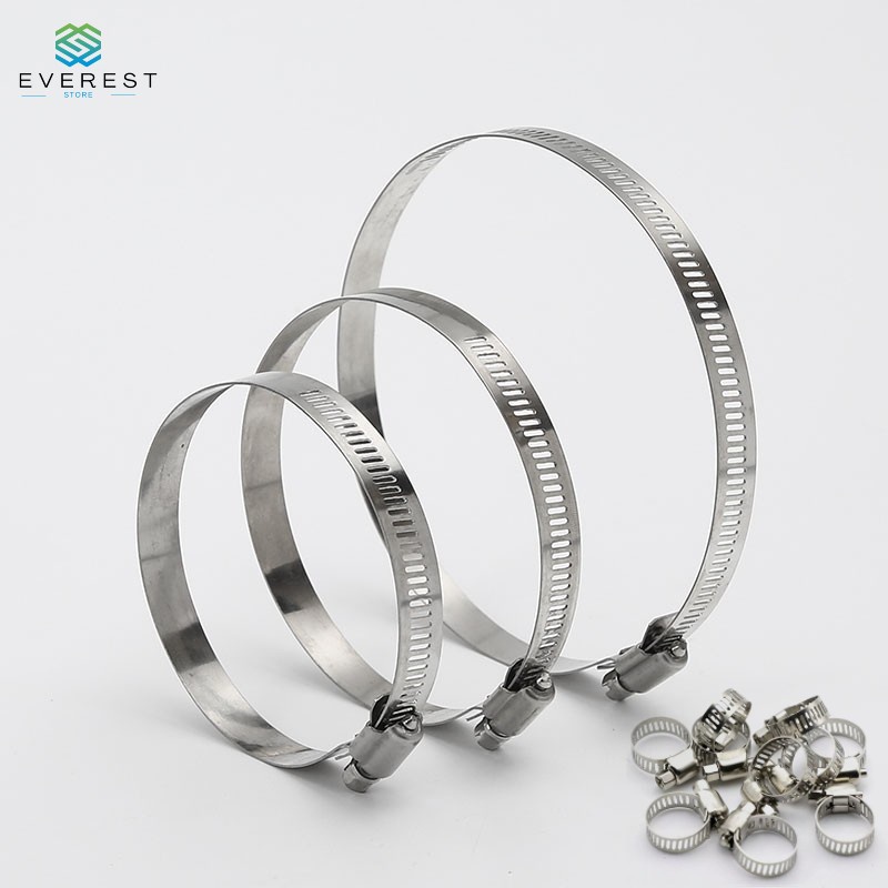 Stainless Hose Clamp /Metal Hose Clamp 1/2'' to 6'' (per pcs) | Shopee ...