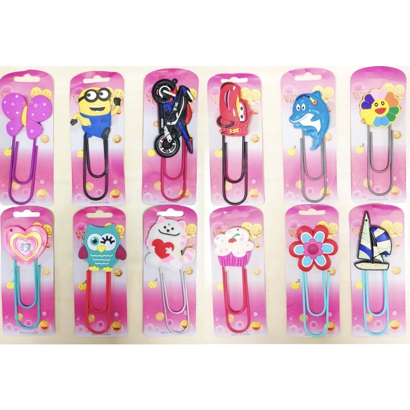 Cute Design Bookmark Paper Clip School Office Supplies | Shopee Philippines
