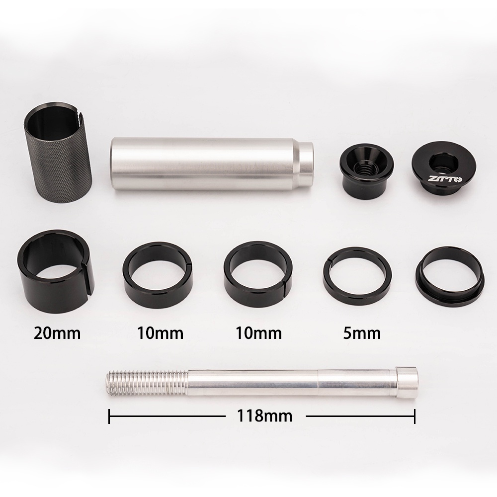 ZTTO Bicycle Fork Tube Extender Handlebar Riser Extension Adapter MTB ...
