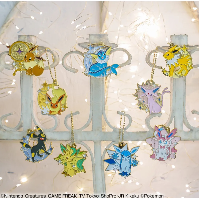 Ichiban Kuji “Pokemon Eevee & Starlight Night" Eevee collectibles metal ...