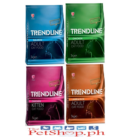 TRENDLINE Cat Food 1kg Original Packaging | Shopee Philippines