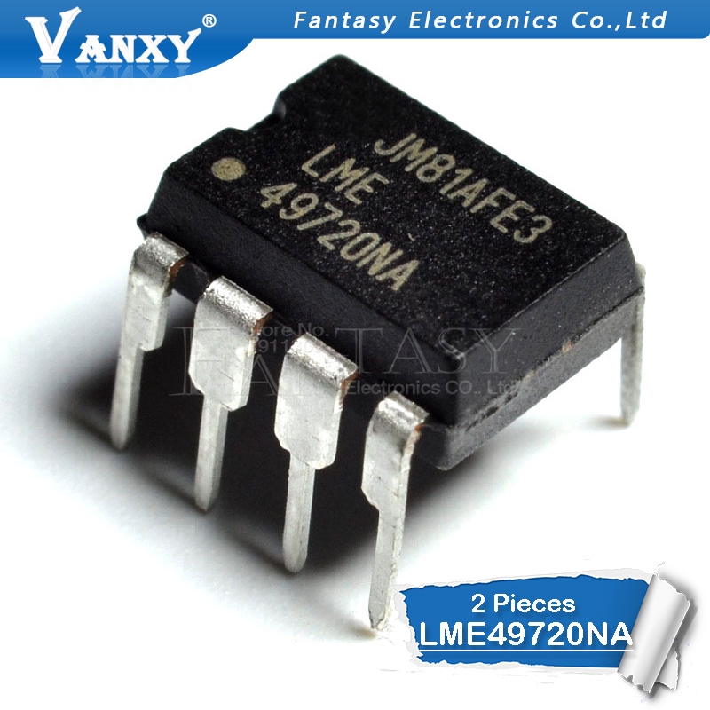 Set of 2 electronic components LME49720NA DIP8 LME49720 DIP-8 49720NA ...