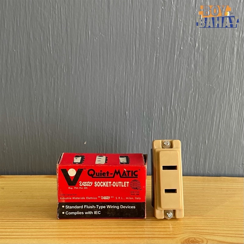 Veto Quiet Matic Electrical Socket-Outlet | Shopee Philippines