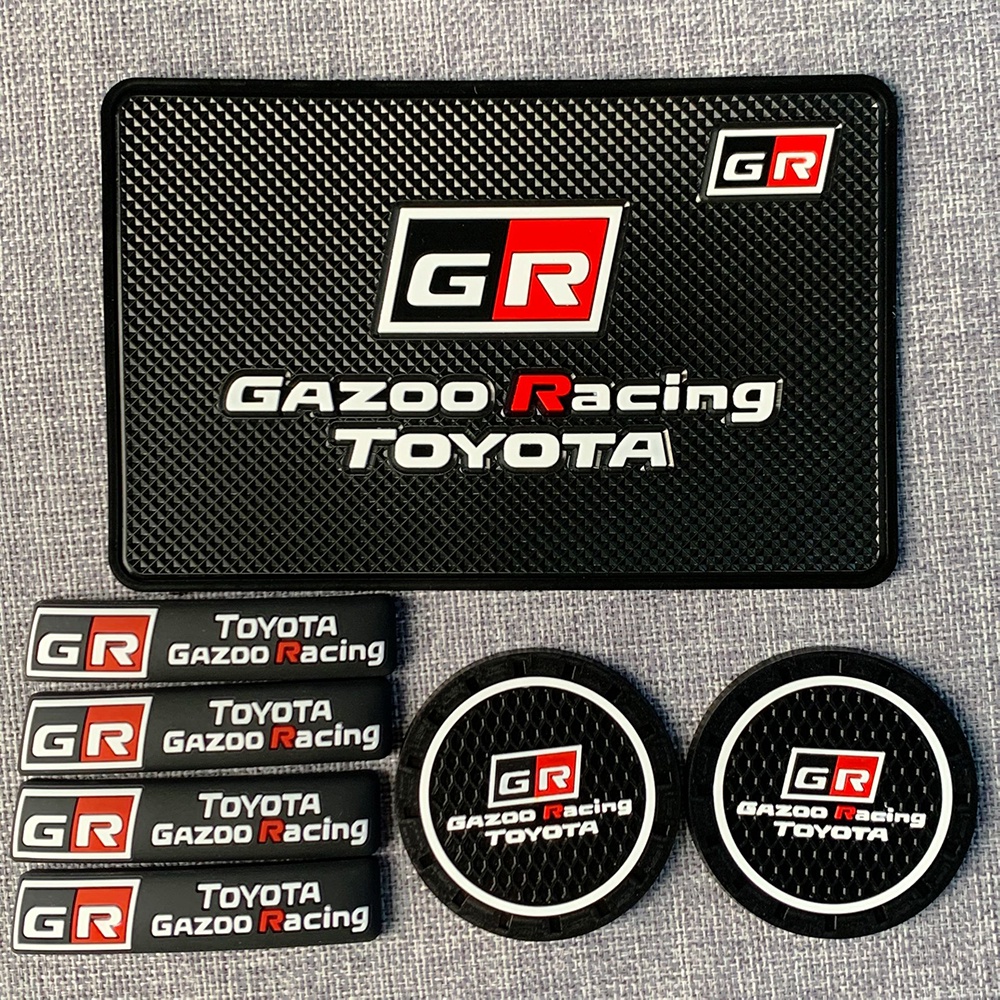 Toyota GR Gazoo Racing Modification Car Car Anti-Slip Pad GRZOO Racing ...