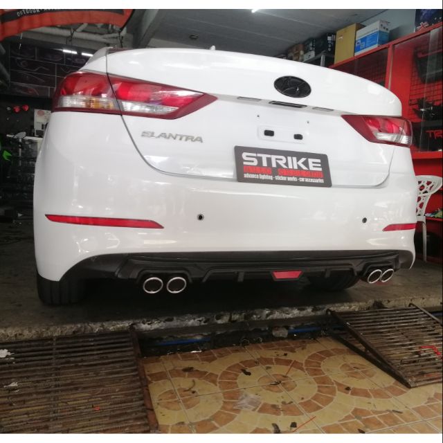 Hyundai Elantra Rear Diffuser | Shopee Philippines