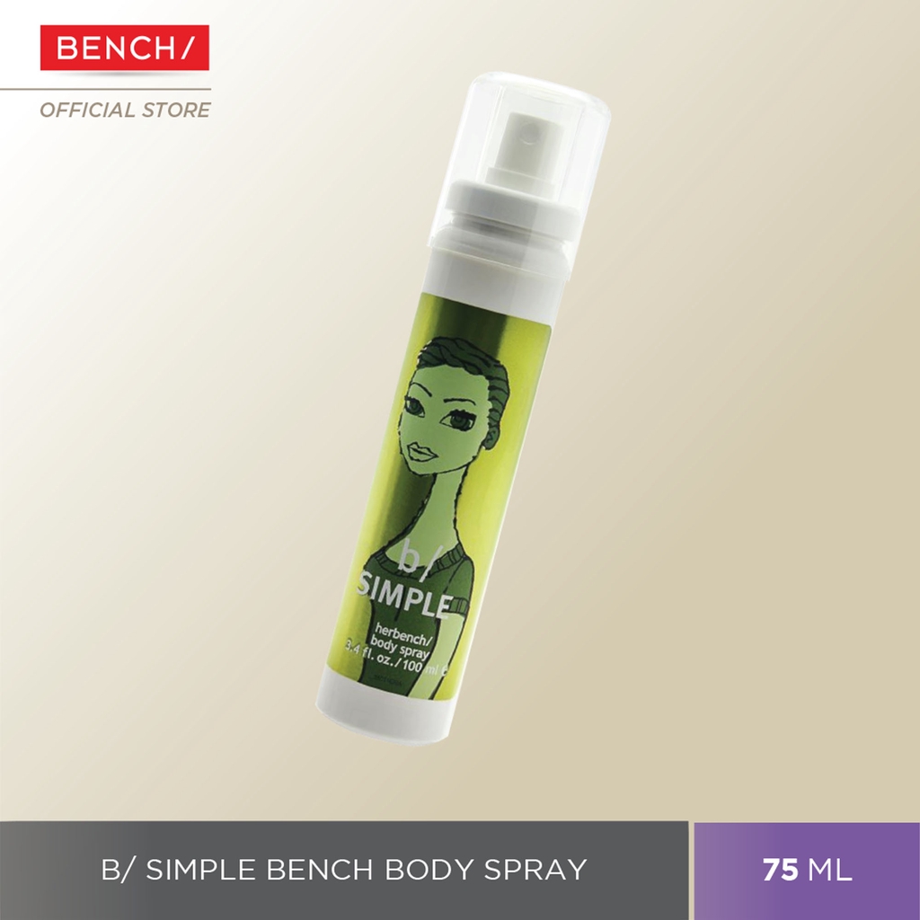 TCB1075K - BENCH/ B/ Simple Body Spray 75ml | Shopee Philippines