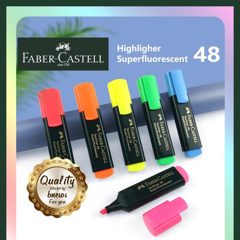 bnesos Stationary School Supplies Faber Castell Highlighter ...
