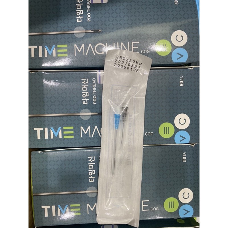 Box of 50 CANULA Needles 23G-50mm TIME MACHINE INJECTION FILLER, BEAUTY ...